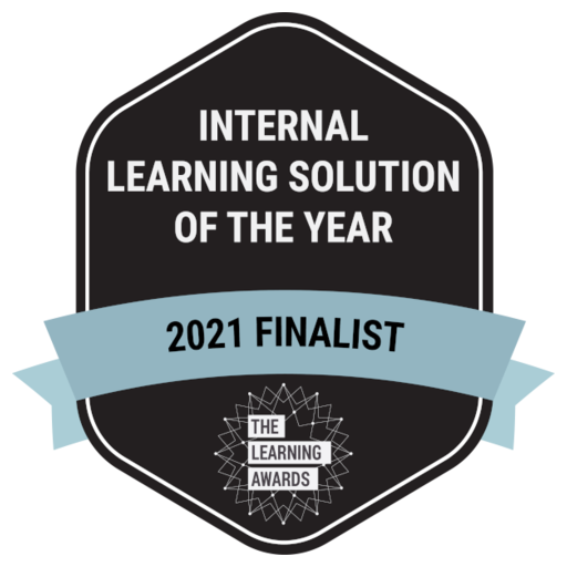 Internal Learning Solution of the Year - Finalist 2021 - Credly