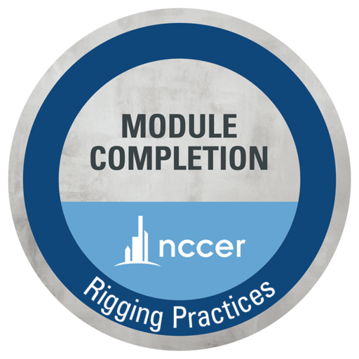 NCCER Rigging Practices (30107) - Credly