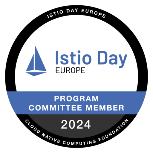 Istio Day Europe 2024 Program Committee Member Badge - Credly