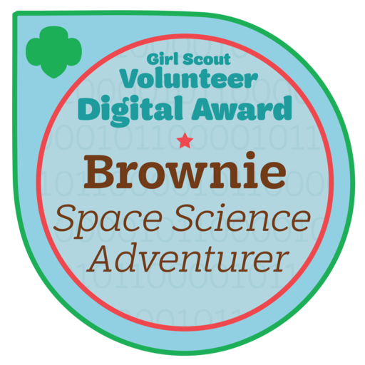 GS STEM Volunteer Brownie Space Science - Adventurer - Credly