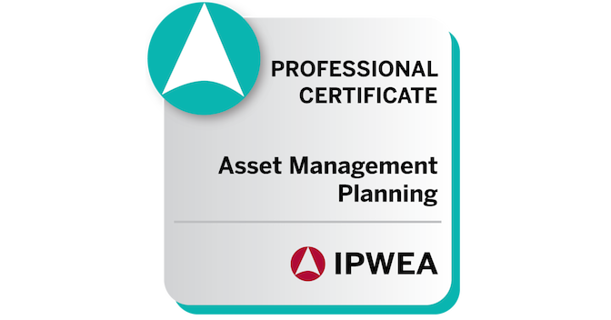 Professional Certificate in Asset Management Planning - Credly