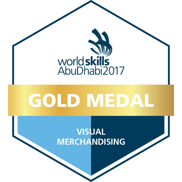 WorldSkills Abu Dhabi 2017 - Gold Medallist - Visual Merchandising - Credly