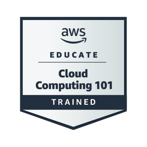 AWS Educate Introduction to Cloud 101 - Training Badge - Credly