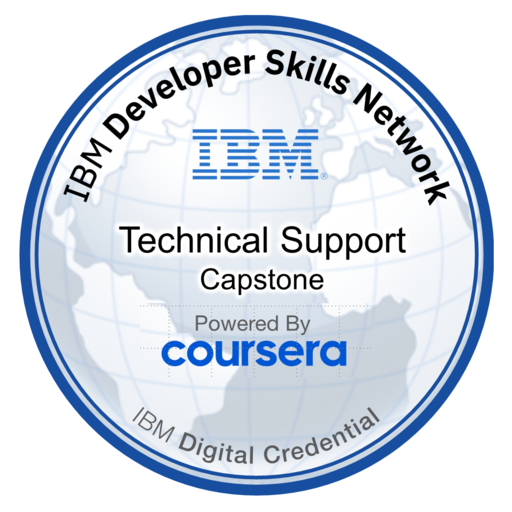 Technical Support Capstone - Credly