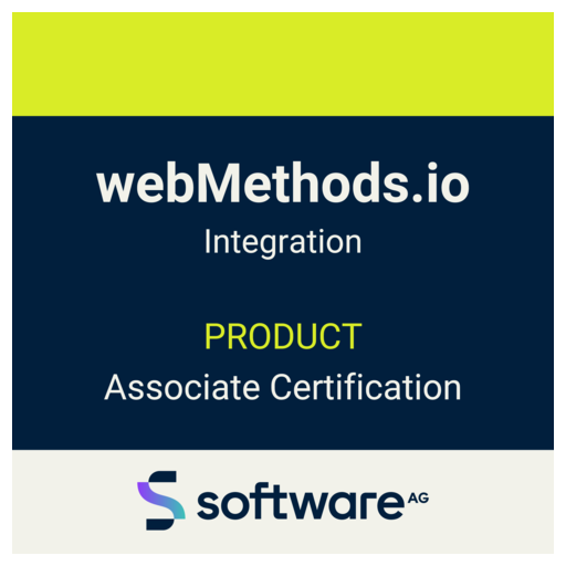 Software AG Certified webMethods.io Integration Associate - Credly
