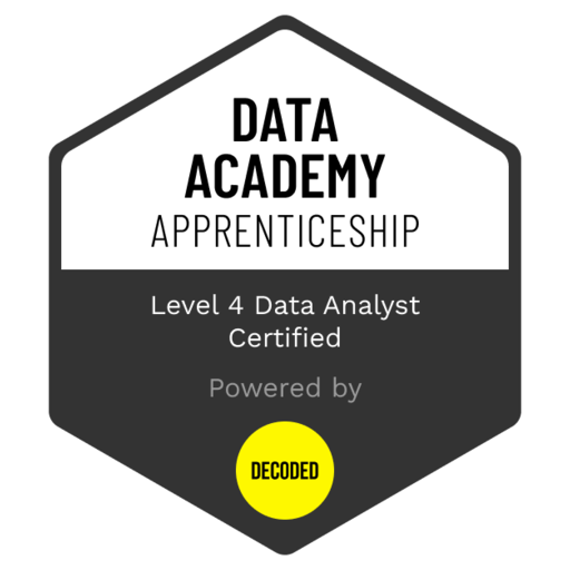 Decoded Data Academy Certified - Credly