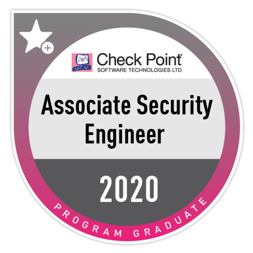 Check Point Associate Security Engineer 2020 - Credly