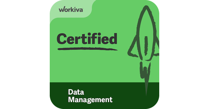 Certified in Using the Data Management Suite - Credly