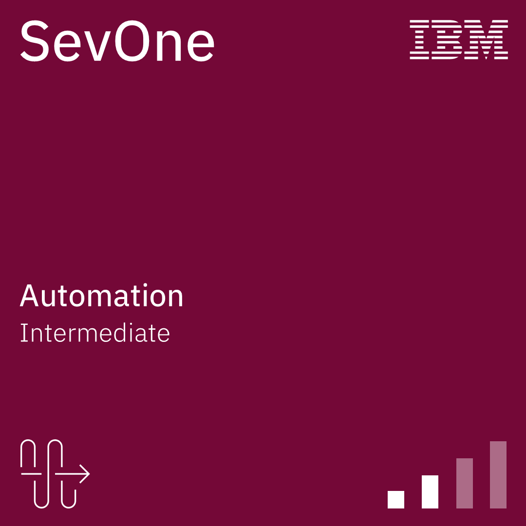 SevOne Intermediate - Credly