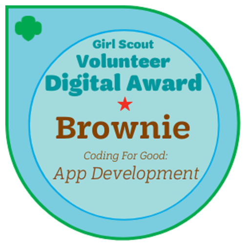 GS STEM Volunteer Brownie CFG 3 - App Development - Credly