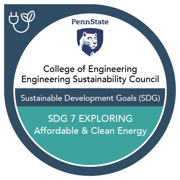 SDG 7 EXPLORING - Affordable and Clean Energy - Credly