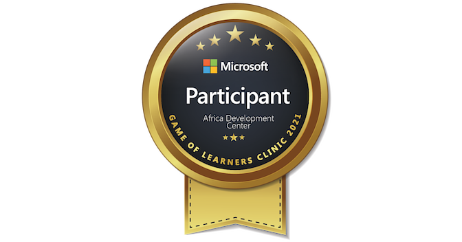 Microsoft ADC West Game of Learners Clinics - Credly