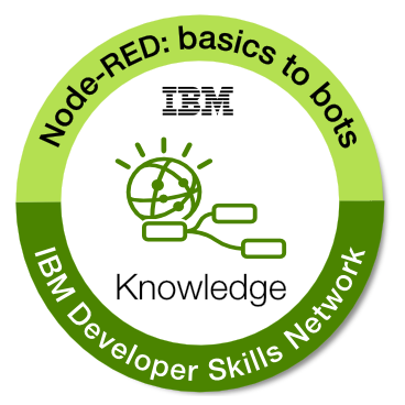 Node-RED: basics to bots - Credly
