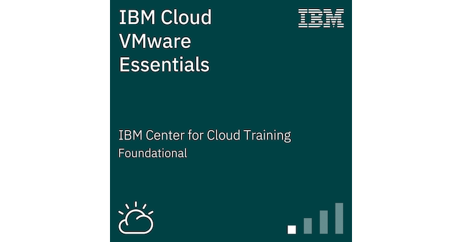 IBM Cloud VMware Essentials - Credly