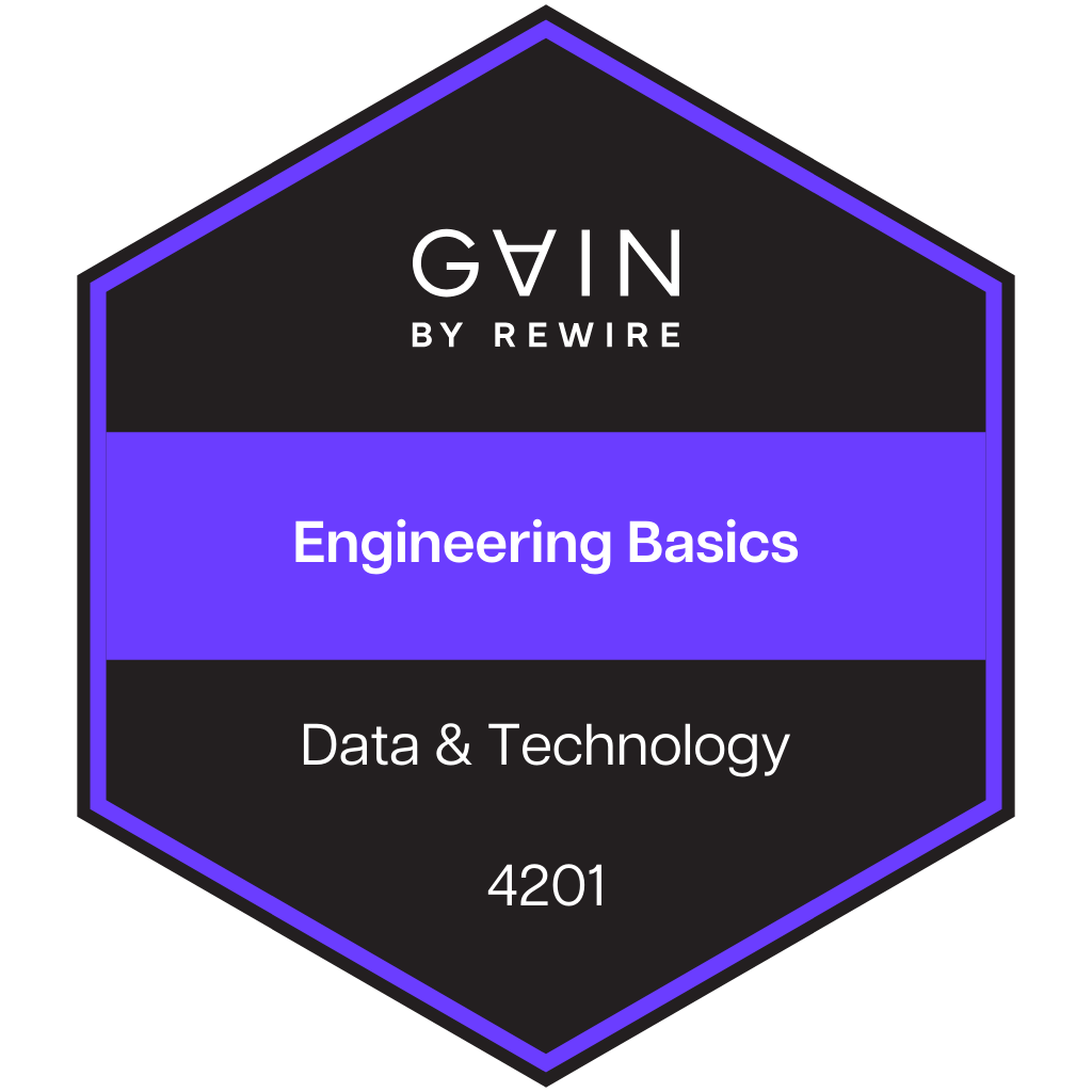 4201 - Engineering Basics - Credly