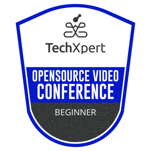 Opensource Video Conference Beginner - Credly