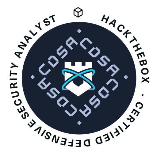 Hack The Box Certified Defensive Security Analyst (HTB CDSA) - Credly
