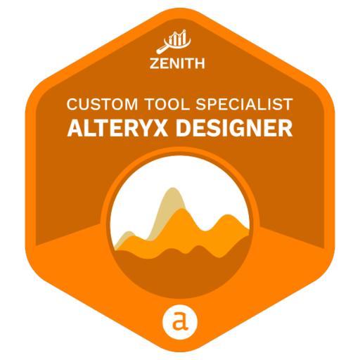 Zenith Professional: Alteryx Designer Custom Tools - Credly