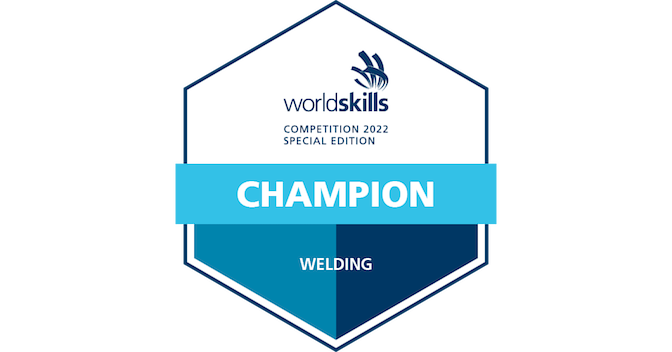 WorldSkills Competition 2022 Special Edition - Champion - Welding - Credly