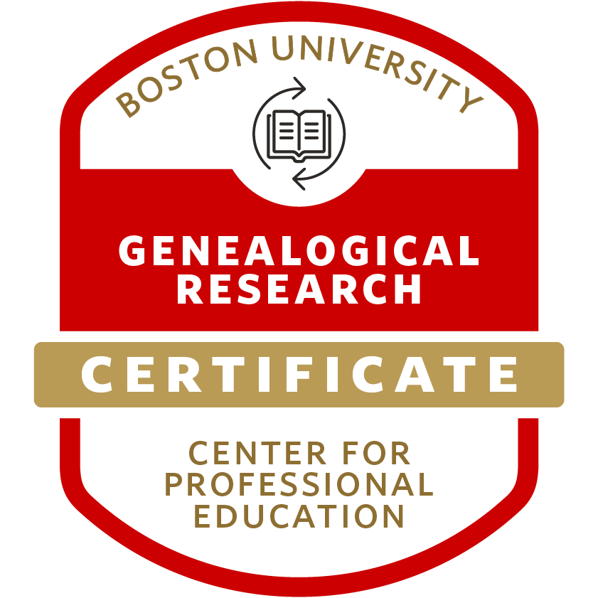 OGEN250 Genealogical Research - Credly