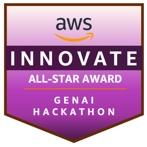 AWS Innovate 해커톤 ALL-STAR ARARD - Credly