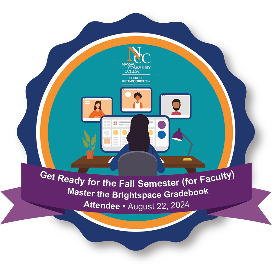 Master the Brightspace Gradebook 8.22 - Credly