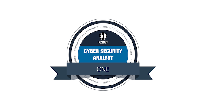 Cyber Security Analyst I Certificate - Credly