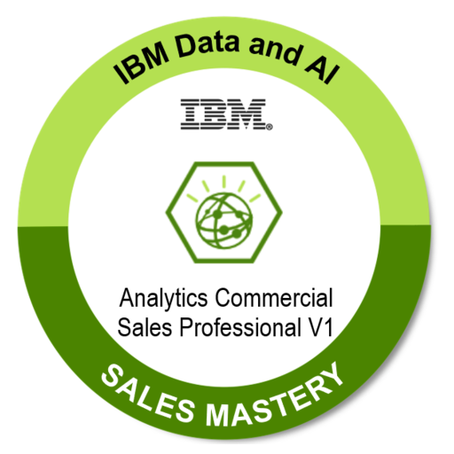 IBM Analytics Commercial Sales Professional v1 - Credly