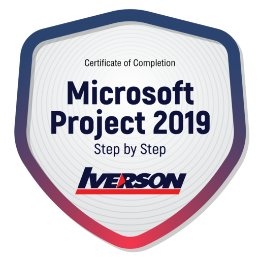 Microsoft Project 2019 Step by Step - Credly