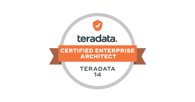 Teradata 14 Certified Enterprise Architect - Credly