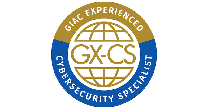 GIAC Experienced Cybersecurity Specialist Certification (GX-CS) - Credly