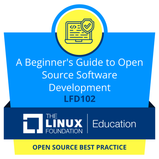 LFD102: A Beginner's Guide to Open Source Software Development - Credly