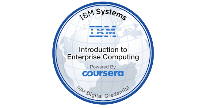 Introduction to Enterprise Computing - Credly