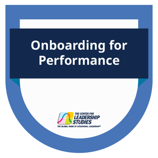 Onboarding for Performance Learner - Credly