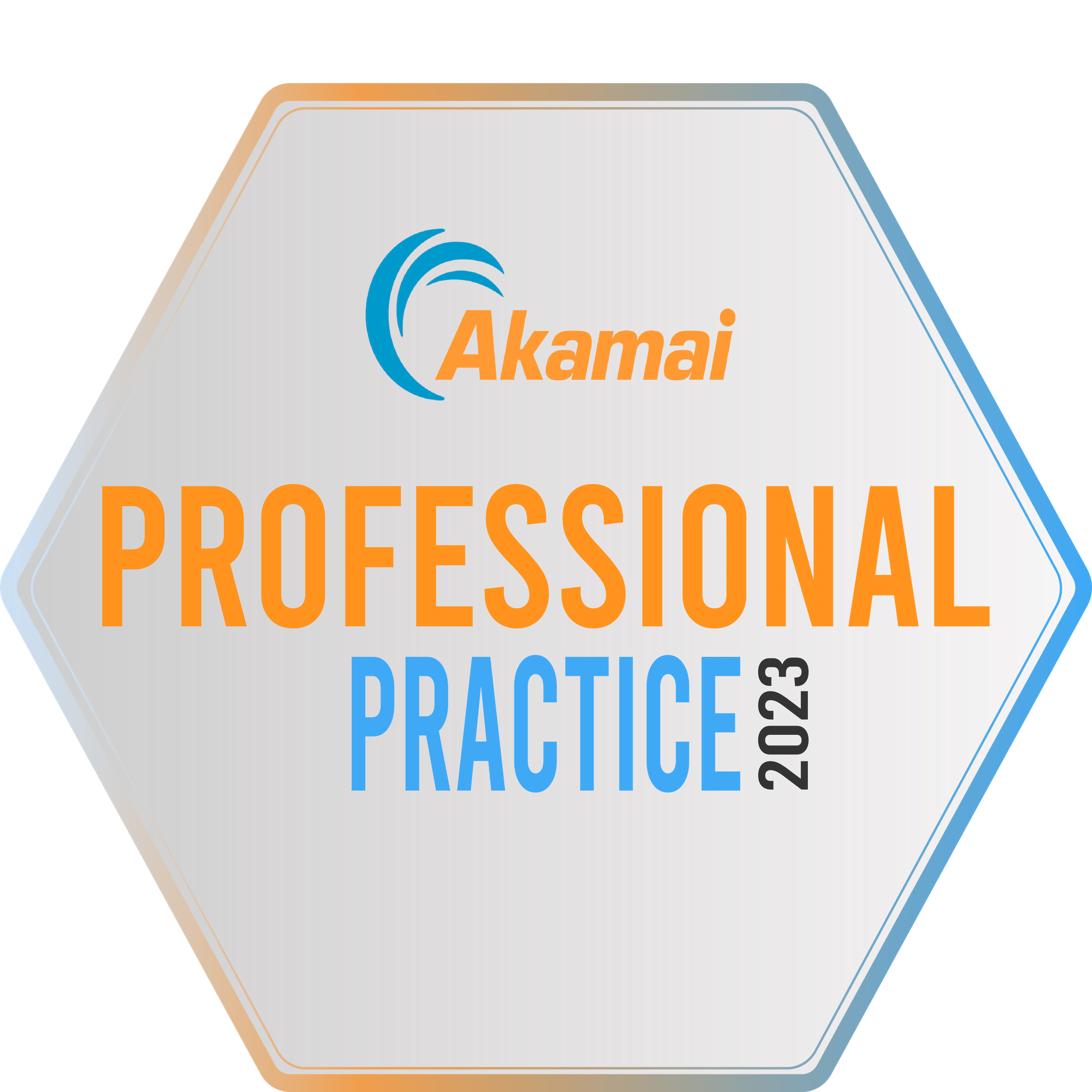 Professional Practice 2023 - Credly