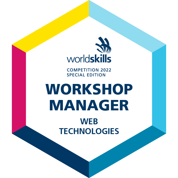 WorldSkills Competition 2022 Special Edition - Workshop Manager - Web Technologies - Credly