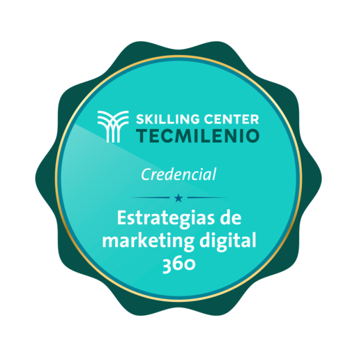 Credencial Estrategias de Marketing Digital 360 - Credly