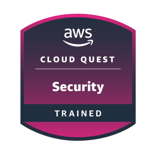 AWS Cloud Quest: Security - Training Badge - Credly