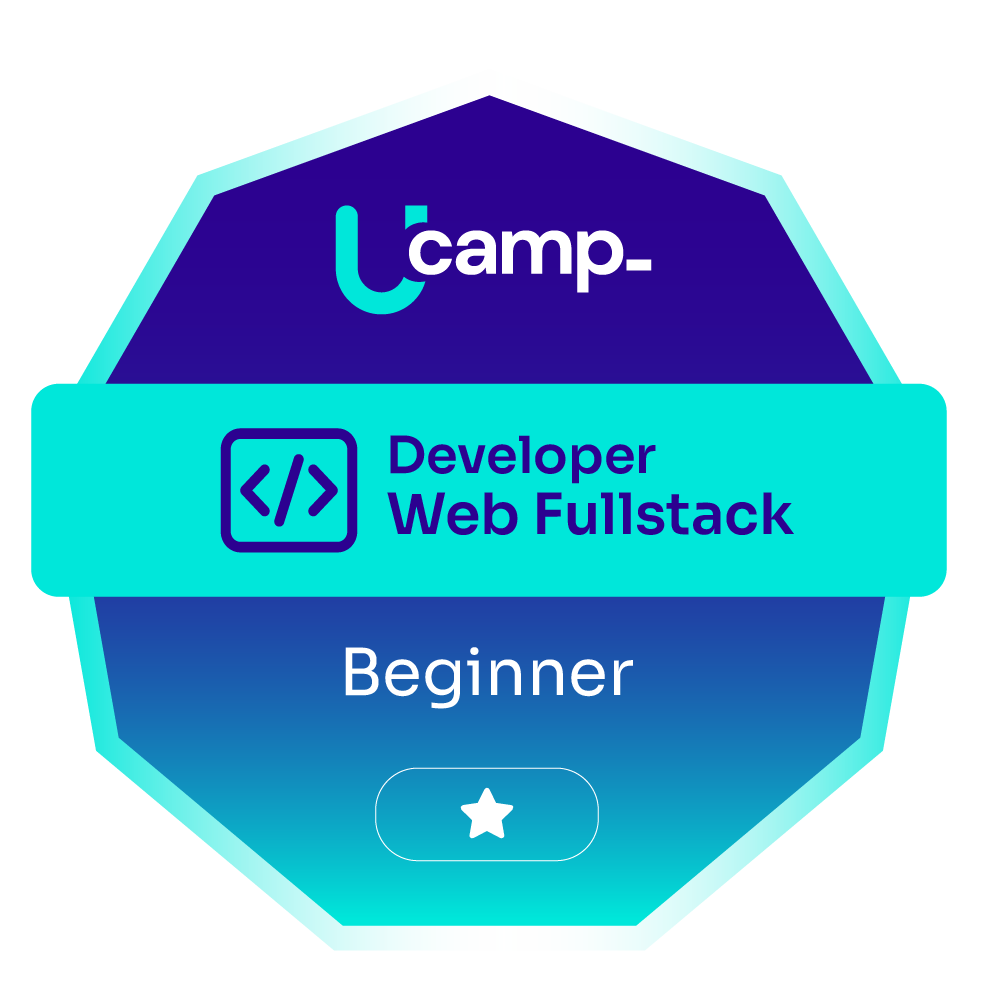 Developer Web Fullstack - Beginner - Credly