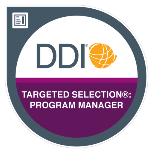 DDI Targeted Selection®: Program Manager - Credly