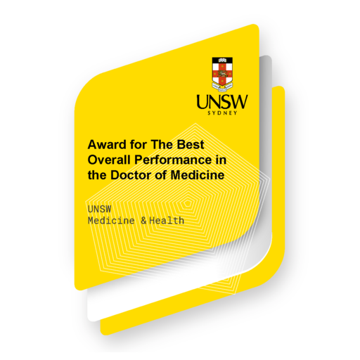 The Best Overall Performance in the Doctor of Medicine - Credly