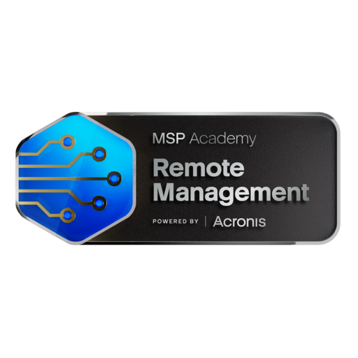 MSP Academy: Remote Desktop and Monitoring - Credly