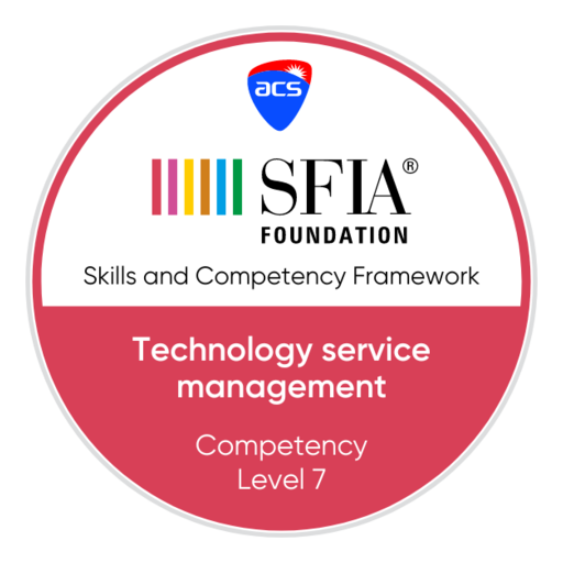 Technology service management - Competency - Level 7 - Credly