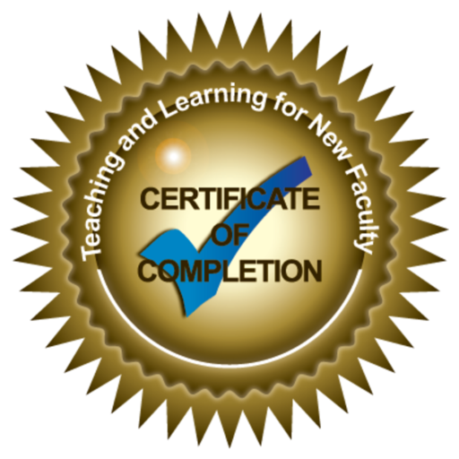 Teaching and Learning Certificate for New Faculty - Credly