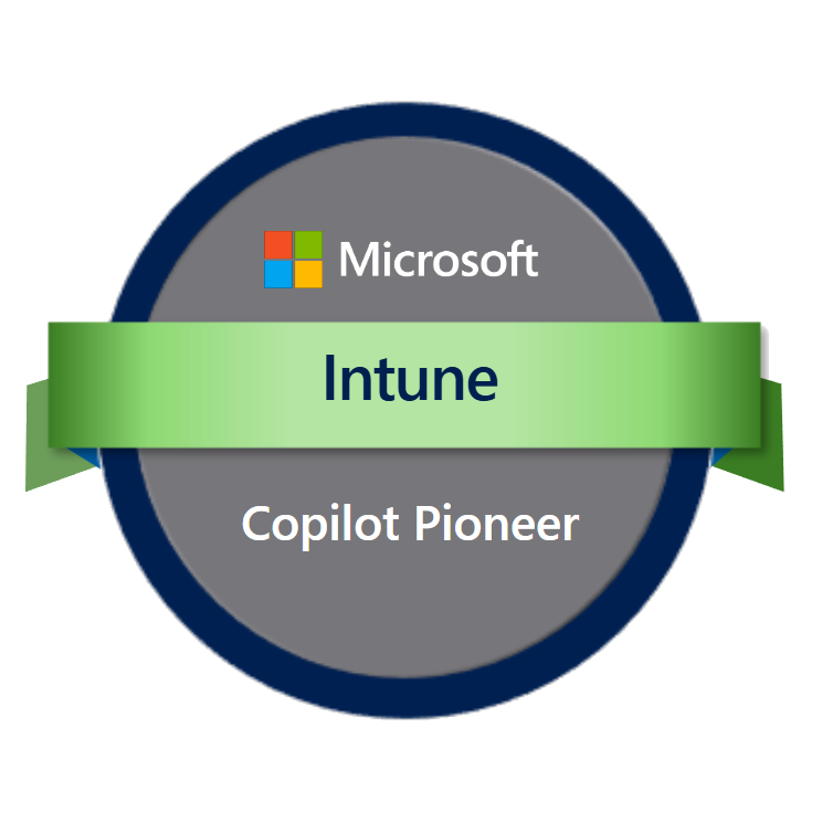 Intune Copilot Pioneer - Credly