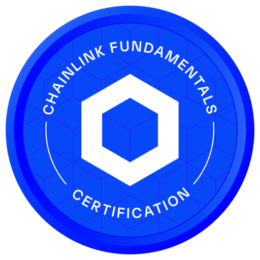 Chainlink Fundamentals Certification - Credly