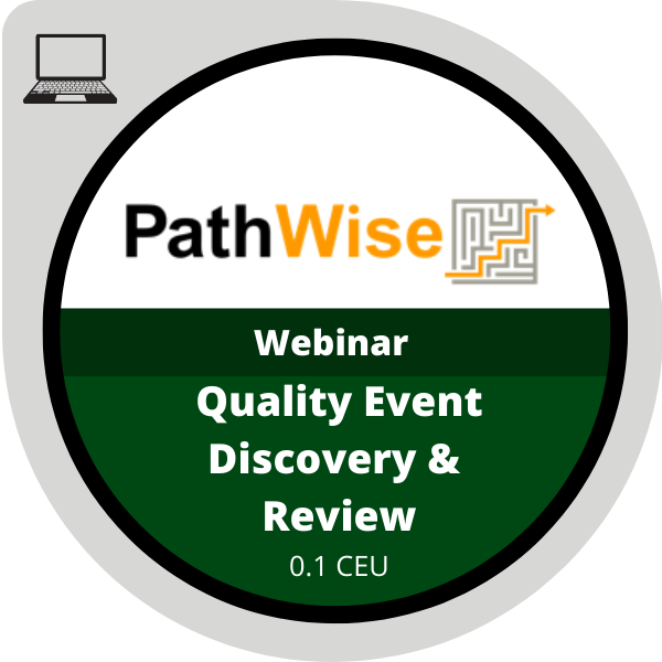 Quality Event Discovery & Review: Webinar - Credly