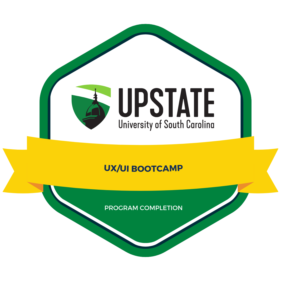 UX/UI Bootcamp Completion - USC Upstate - Credly UX/UI Bootcamp Completion - USC Upstate - Credly