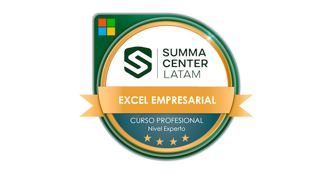 Excel Empresarial Nivel Experto - Platinum - Credly