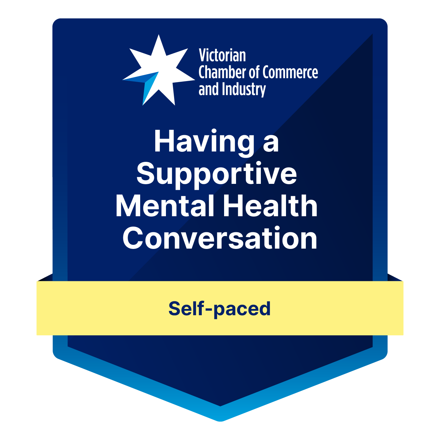 Having a Supportive Mental Health Conversation - Credly